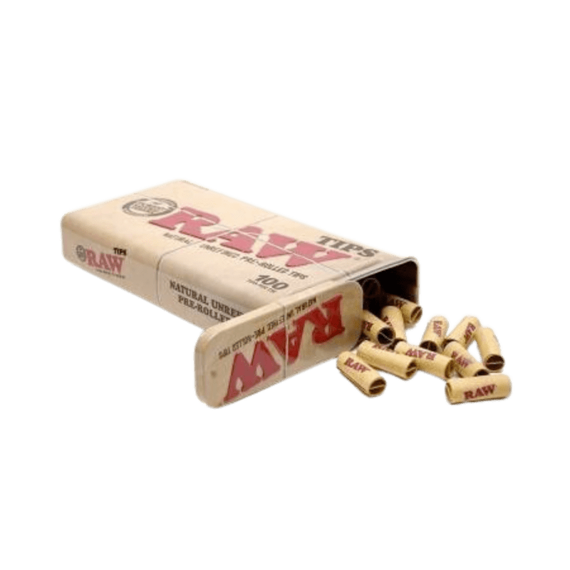 RAW - Pre-rolled Tips Tin 100pk