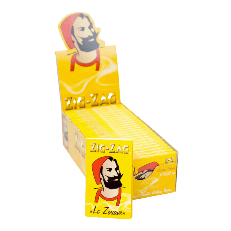 ZIG ZAG - Yellow M Weight Papers 25pk